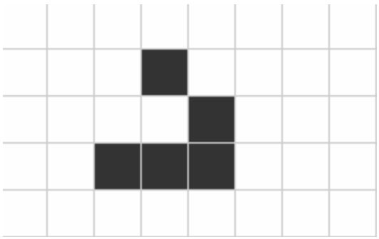 Game of Life in one line — Peter Collingridge